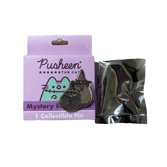 Pusheen | Jewelry | Pusheen The Cat Mystery Enamel Pin Halloween Witch ...